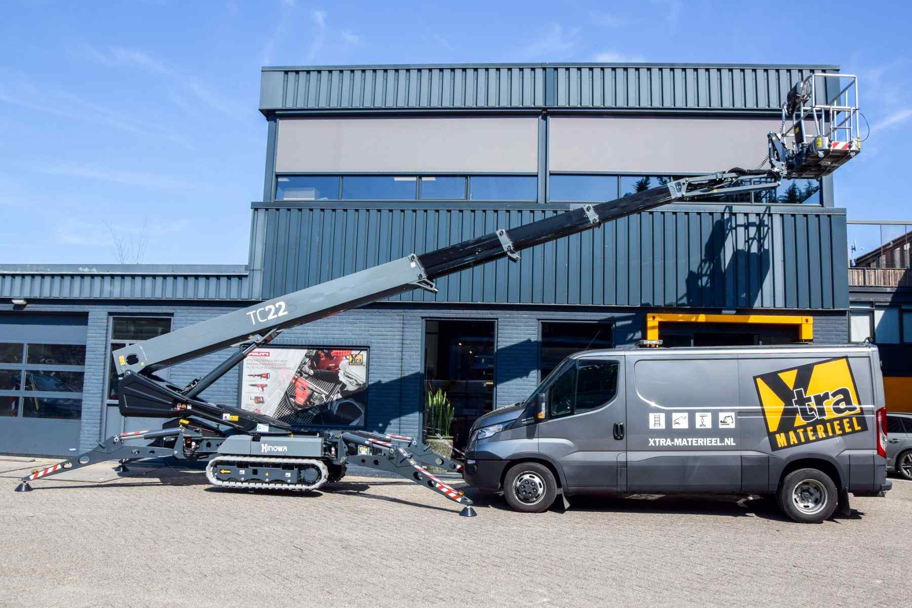 Telescoop spinhoogwerker huren - Hinowa TeleCrawler 22